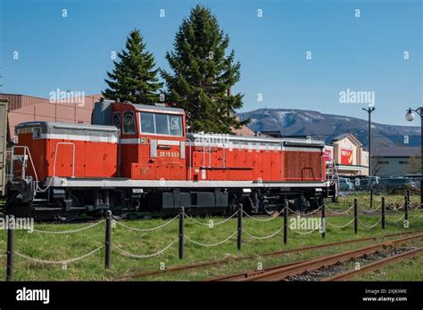 Jnr Class De10 503 Diesel Locomotive On Outdoor Display At Otaru Museum