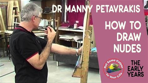 How To Draw Nudes With Dr Manny Petavrakis Colour In Your Life YouTube