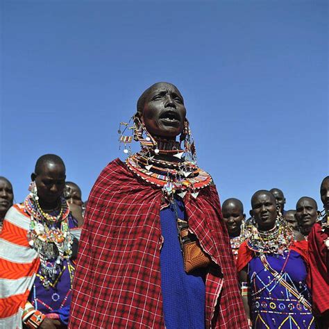 African Tribal Man Profile