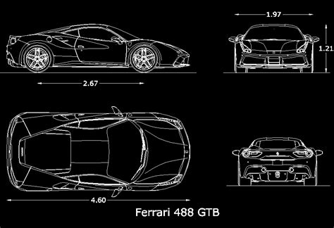 Dessiner Des Voitures De Formule 1 Dans Autocad Cad 535 Kb Bibliocad