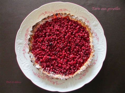 Tarte aux groseilles Diet Délices Recettes dietétiques