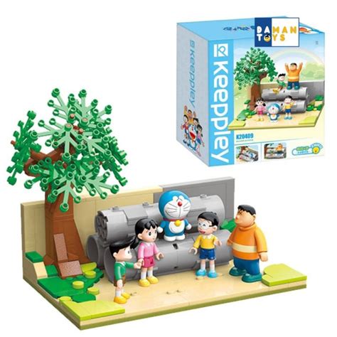 Keeppley Bricks Doraemon Time Machine Mesin Waktu Figure Mainan Ori Lazada Indonesia