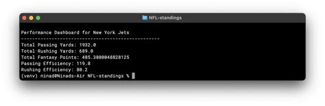 Analysing Nfl Team Performance With Python Using Standings Data For