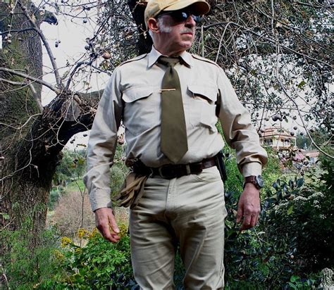 Mens Uniforms Beefy Men Older Men Darcy Bulge Looks Great Trench