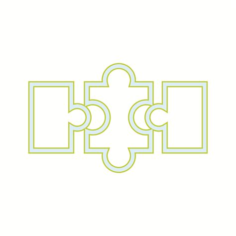 Beautiful Puzzle Vector Line Icon Vector Art At Vecteezy