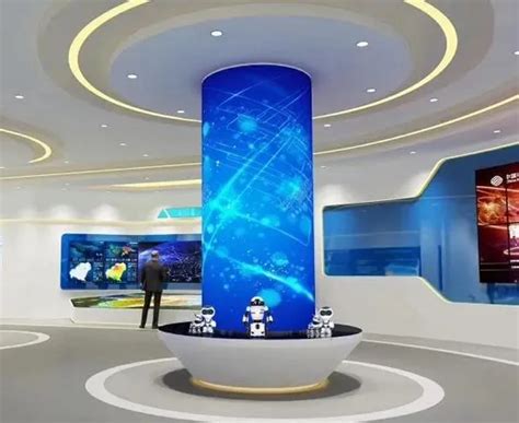 Indoor P3 Soft Module Curved Flexible Led Display Screen For Cylindrical Column Use Soft Led