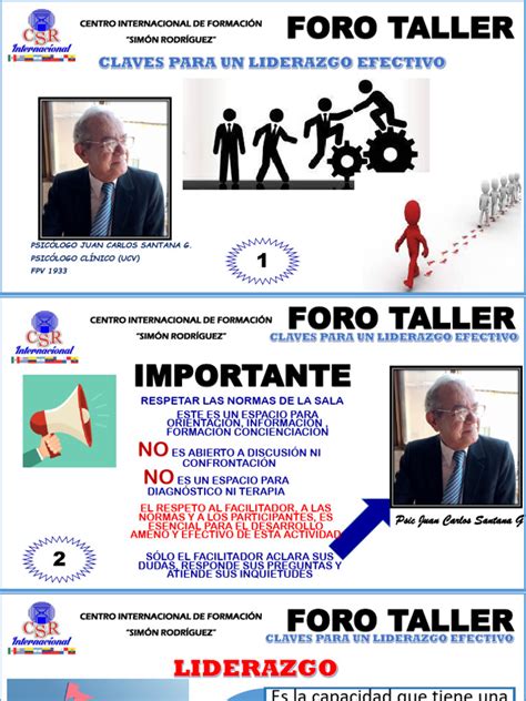 Claves Para Un Liderazgo Efectivo Pdf Liderazgo Psicólogo