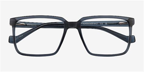 Seraph Square Clear Blue Glasses For Men Eyebuydirect Canada