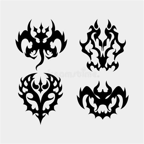 Esqueleto De Cabeza Oscura Vectorial Ilustración Del Cráneo Temible