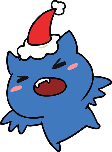 Dessin Animé De Noël De Chauve Souris Kawaii 9593339 Telecharger