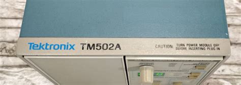 Yahoo オークション Tektronix Tm502a Am503b Current Probe Amplifi