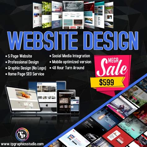 Website Design Sale Template Postermywall