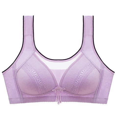 Quyuon Clearance Thin And Seamless Bra Plus Size Full Coverage Bra Push