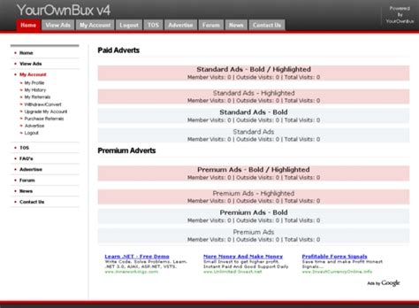 Your Own Bux V4 Ptc Script Tradebit
