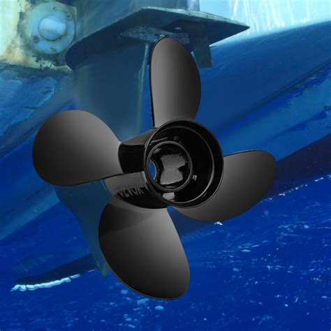 Vevor Outboard Propeller Replace For Oem 48 8m0084495 4 Blades 14 X