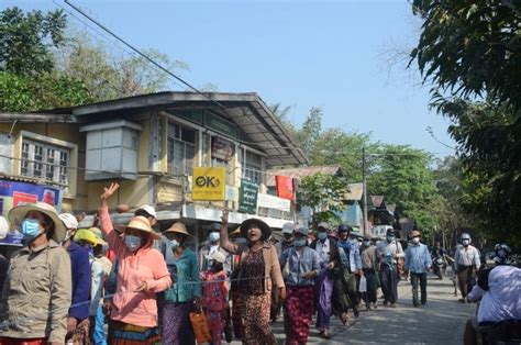 Dvb အင်္ဂပူမြို့နယ်၌ ဖမ်းဆီးခံနေရသည့် ဆန္ဒပြပြည်သူ ၁၈ ဦးကို ပုဒ်မ ၅၀၅