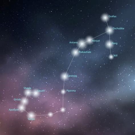 Scorpius Constellation How To Find The Scorpion In The Night Sky