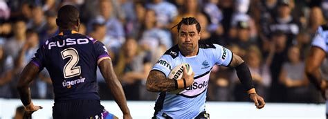 Tonga Secure Big Guns As Cronulla Sharks Prop Andrew Fifita Makes Call