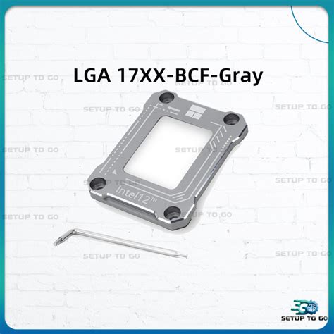 กรอบแก้ไข Cpu Lga17xx Bcf สีฟ้า เทา แดง ดํา Intel 12th 13th Lga1700 พร้อม 1xtf7 Lga 1700