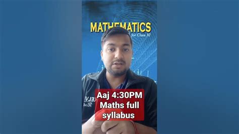 Class 11mathsliveimportant Questions Youtube