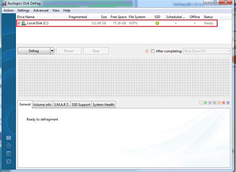 Hướng dẫn chống phân mảnh ổ cứng bằng Auslogic Disk Defrag