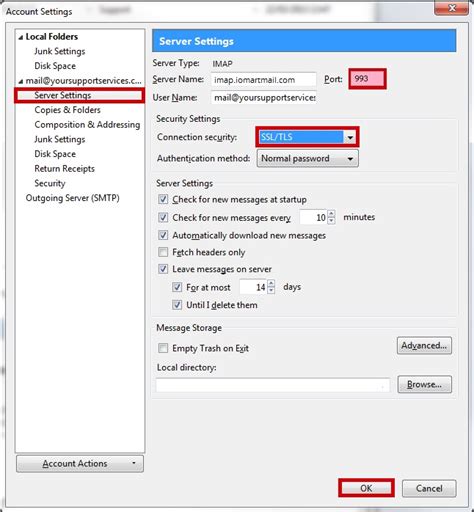 Thunderbird Support Services
