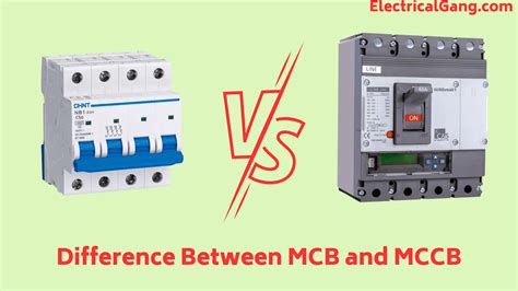Difference Between Mcb And Mccb Circuit Breaker At Kathy Yancey Blog