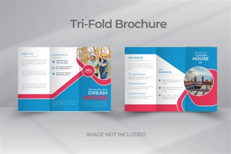 Construction Tri Fold Brochure Template Graphic By Vmsit · Creative Fabrica