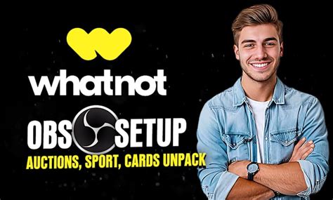 Setup Whatnot Vertical Stream For Auctions Or Sport With Obs By Mark Pro Studio Fiverr