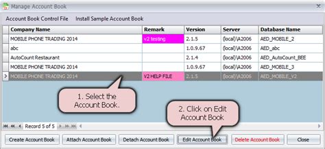 Edit Account Book Autocount Resource Center