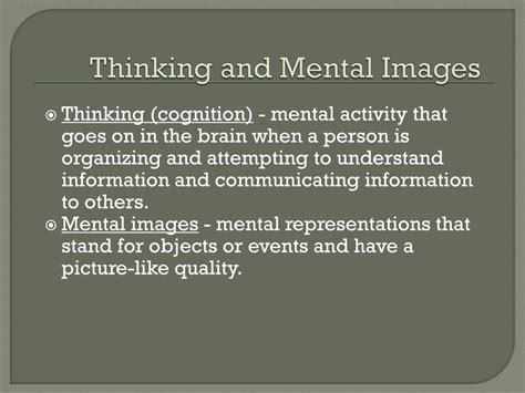 Ppt Cognition Thinking And Language Powerpoint Presentation Free