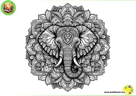 Mandalas De Elefantes Para Colorear Descargas Gratuitas