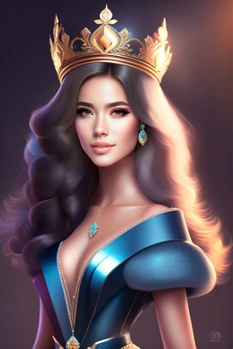 Lexica Beauty Queen Girl Winner Of An International Contest