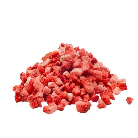 Freeze Dried Strawberries Diced Freeze Dried Strawberries Bulk