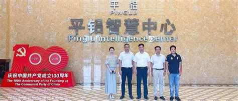 李兵书秘书长一行走访广西平铝集团企业