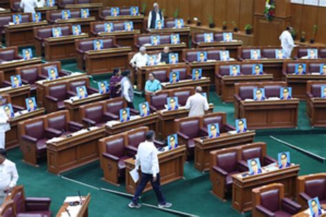 Karnataka Congress Protests Over Amit Shahs Remarks On Ambedkar
