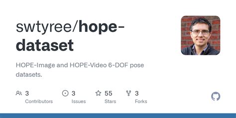Github Swtyree Hope Dataset Hope Image And Hope Video 6 Dof Pose