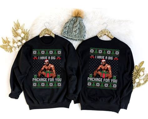 Barry Wood Sitting On A Bed Meme Christmas Sweater Christmas Etsy