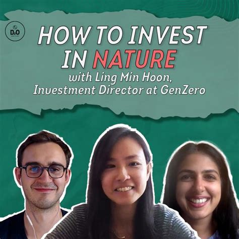 Investing In Nature Ling Min Hoon From Genzero Genzero