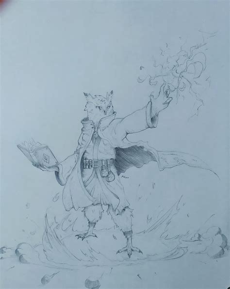 Owl Wizard R Characterdesigns