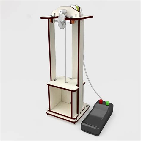 Elevator Toy Diy Model Electric Elevator Kits Developmental Toy Assembly Wooden £9 24 Picclick Uk