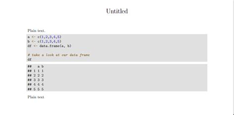 R How To Change Code Output Background Colour When Knitting Rmarkdown