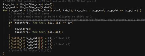 data error during the loopback experiment using adrv9009 zcu102 qanda linux software drivers