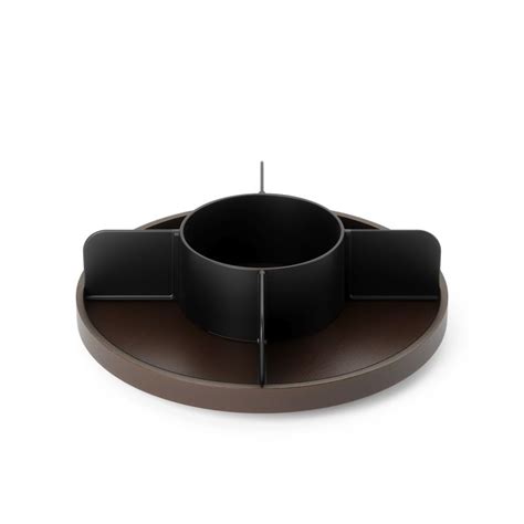 Ornament Home Umbra Bellwood Lazy Susan Кухненски органайзер разделител орех Съхранение и