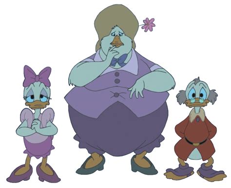 Daisy Duck Aunt Gertie And Scrooge Mcduck By Adrianapendleton On