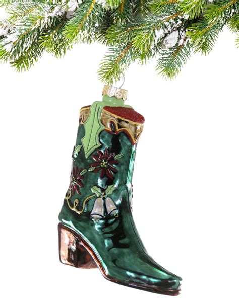 Christmas Tidings Boot Ornament Christmas Boots Ornaments