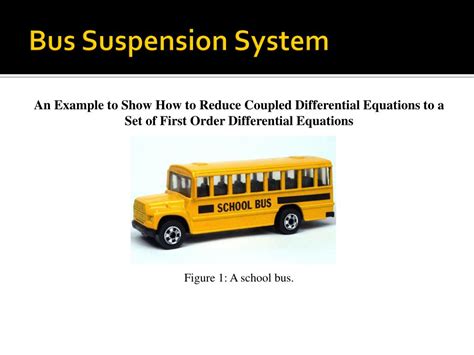 Ppt Bus Suspension System Powerpoint Presentation Free Download Id