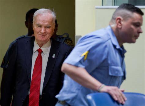 La Haye Ratko Mladić Condamné à La Prison à Perpétuité