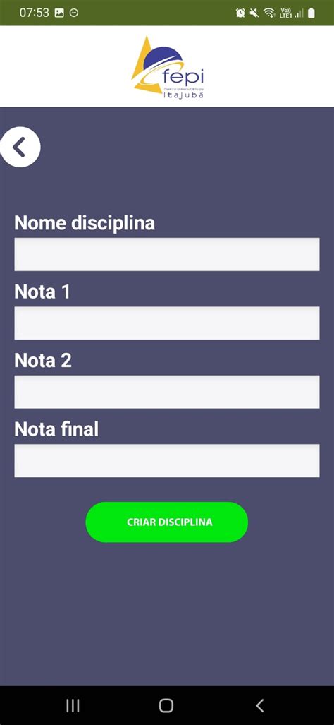 Home Documentação APP Notas