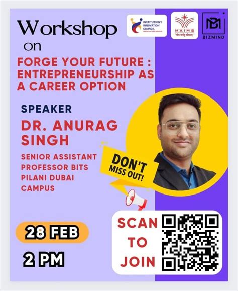 Anurag Singh Phd On Linkedin Entrepreneurship India2030 Maims